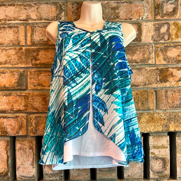 Zac & Rachel | Tops | Zac Rachel Bluegreen Top | Poshmark